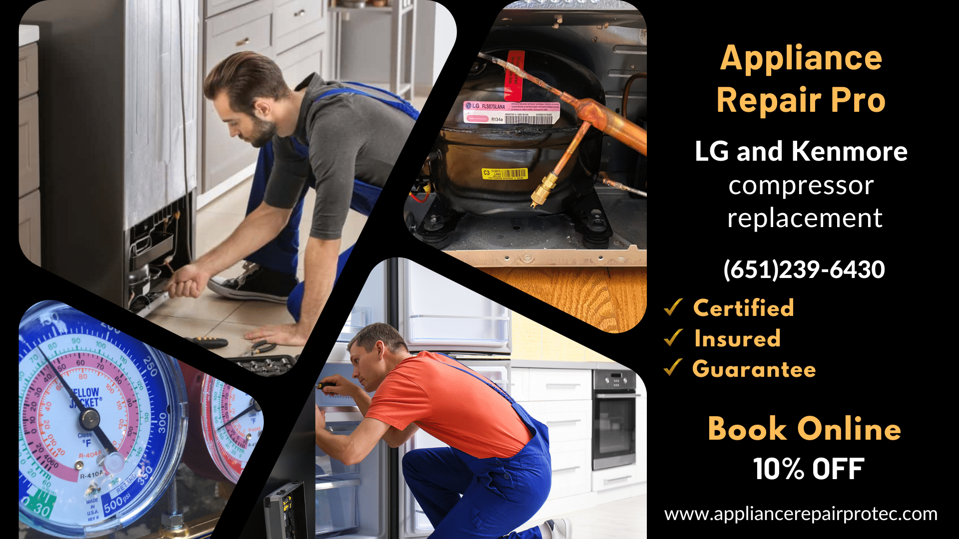 Guide to LG and Kenmore Refrigerator Compressor Problems